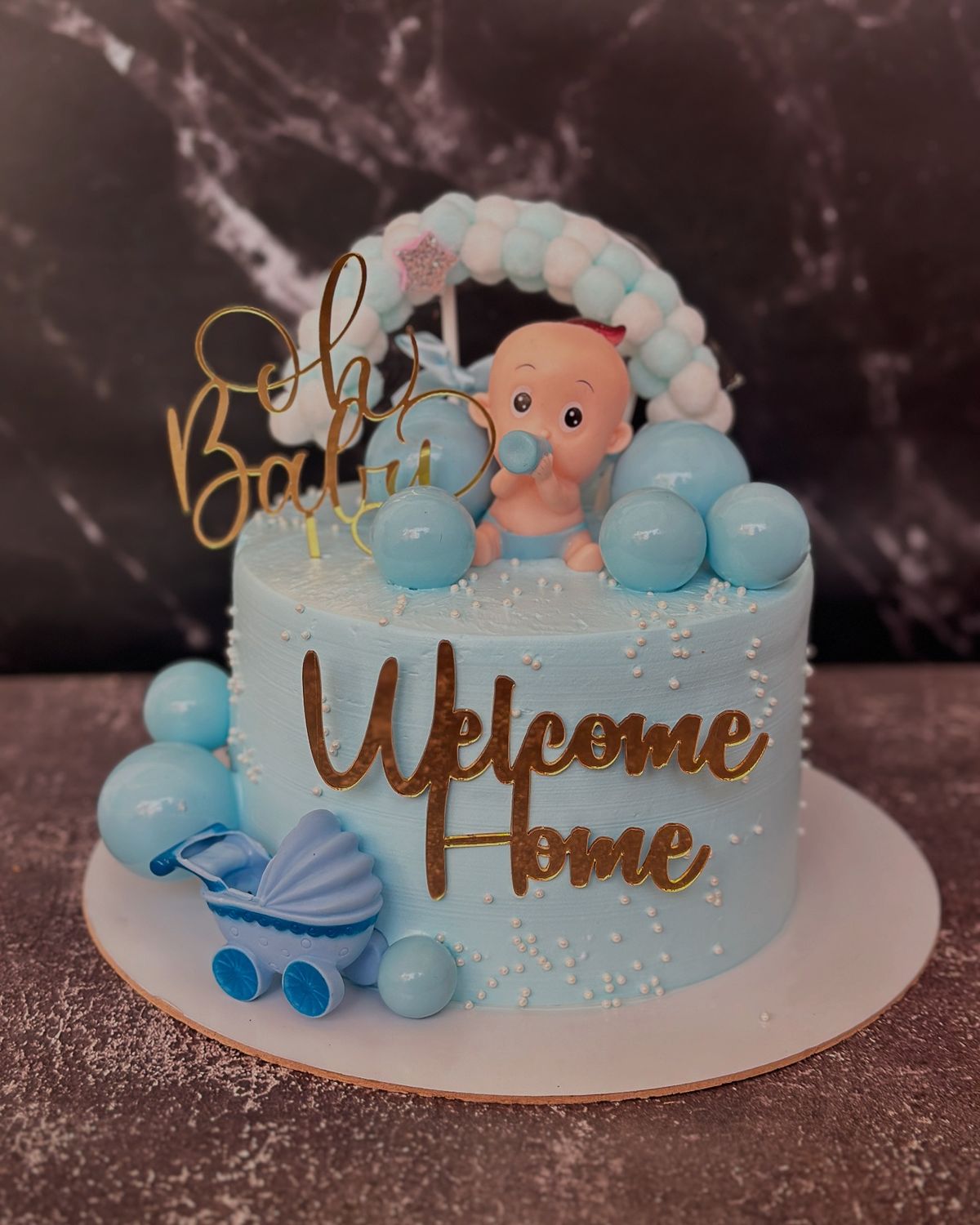 Welcome Baby Cake – TMM Bakery